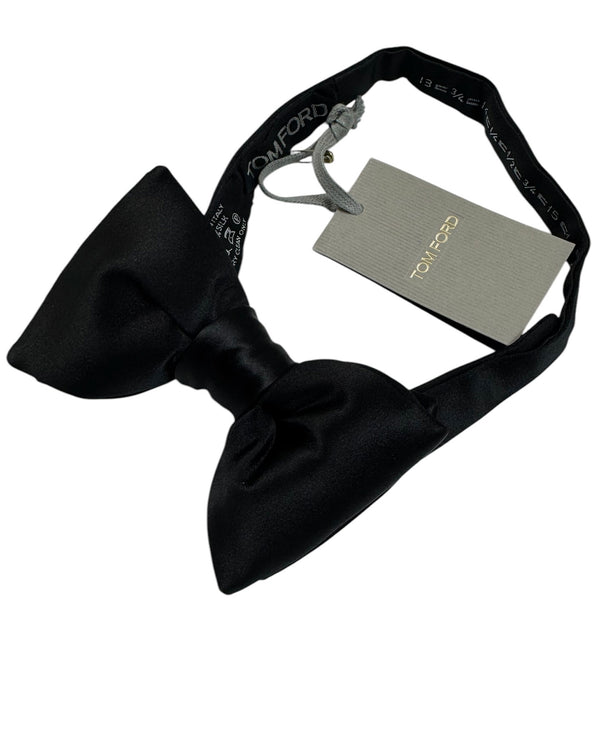 Tom Ford Bow Tie Black Solid - Tie Deals
